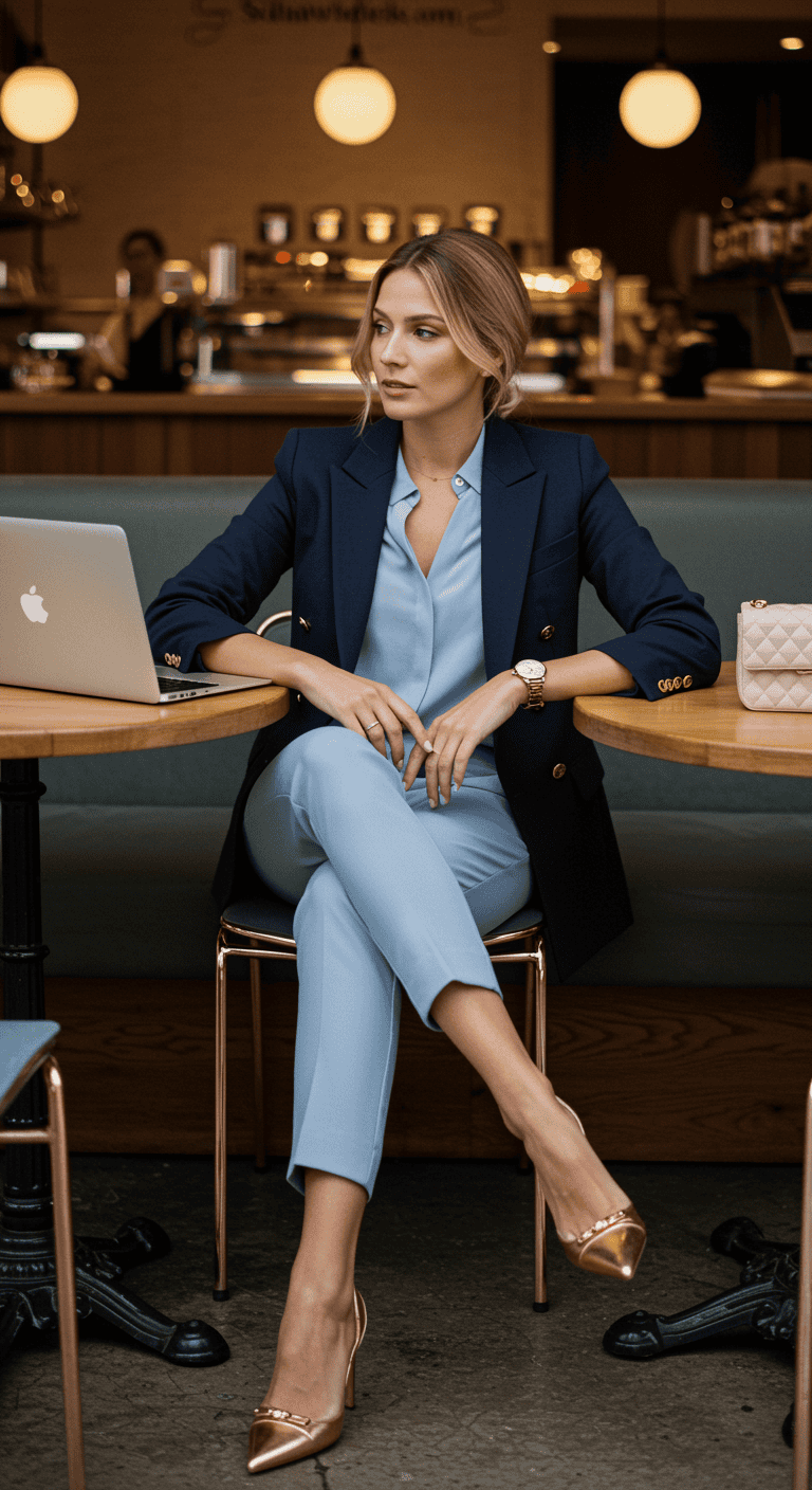 What Color Heels to Wear with a Blue Dress: Style Guide + 17 Ideas